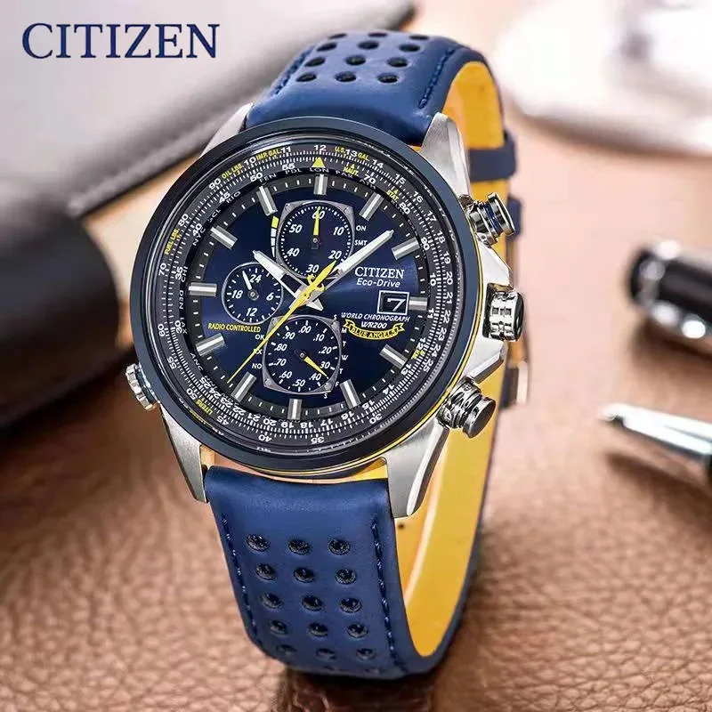 Citizen-Watch-for-Men-Blue-Angel-Quartz-Reloj-Hombre-Luxury-Shockproof ...