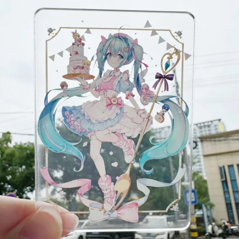 Anime-Hatsune-Miku-Through-Card-Cartoon-Hatsune-Miku-Three-inch-Photo ...