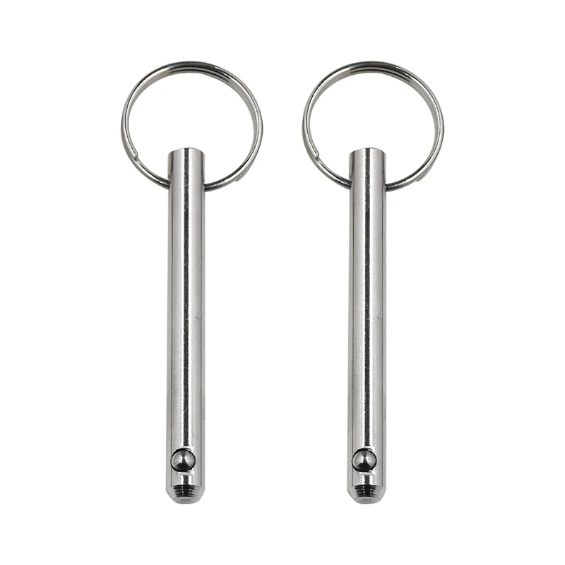2 Pack Quick Release Pins Diameter 5/16"(8mm) Usable Length 2-1/4"(57mm ...