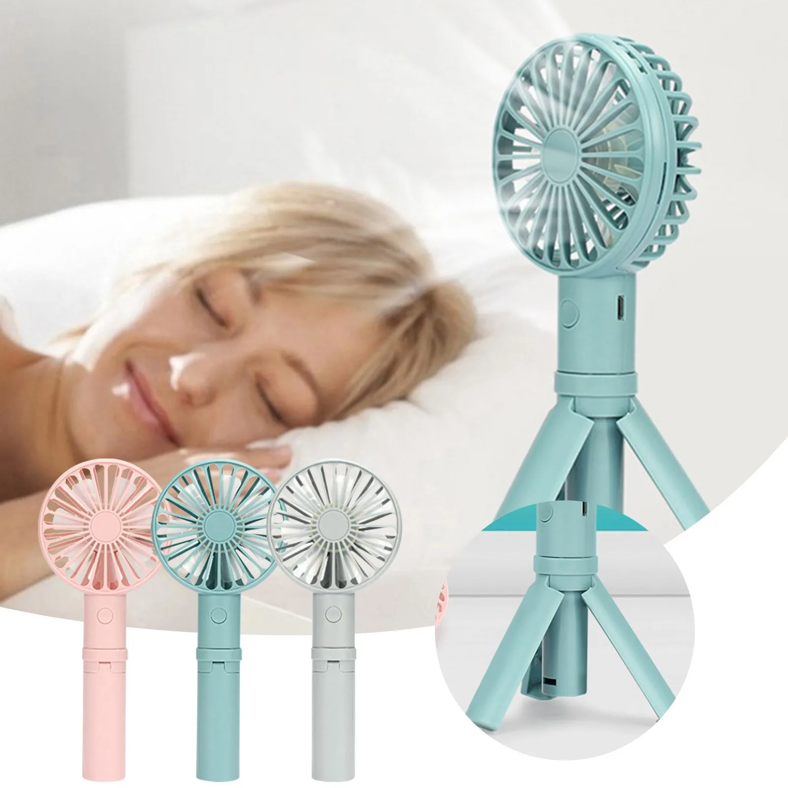 1pcs-Handheld-Portable-Fan-Hand-Fan-USB-Rechargeable-Personal-Fan-Small ...