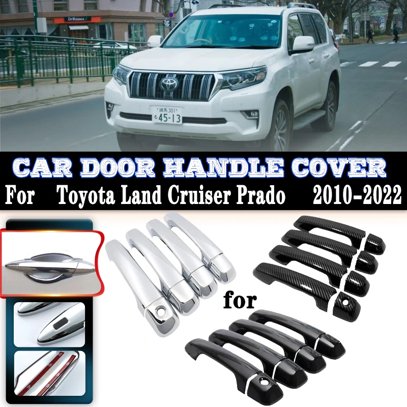 For Toyota Land Cruiser Prado 150 J150 MK4 2010~2022 Car Door Handle ...