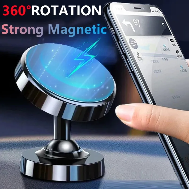 Magnetic-Phone-Holder-in-Car-Stand-Magnet-Cellphone-Bracket-Car ...