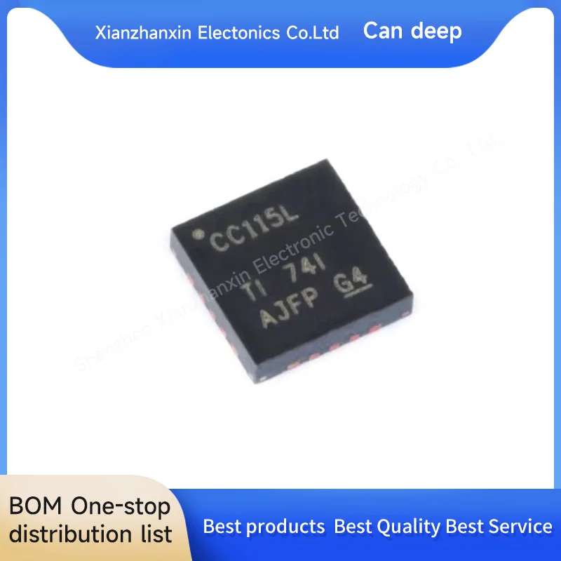 2-10pcs-lot-CC115LRGPR-CC115L-QFN-20-Line-transmitter-wireless ...