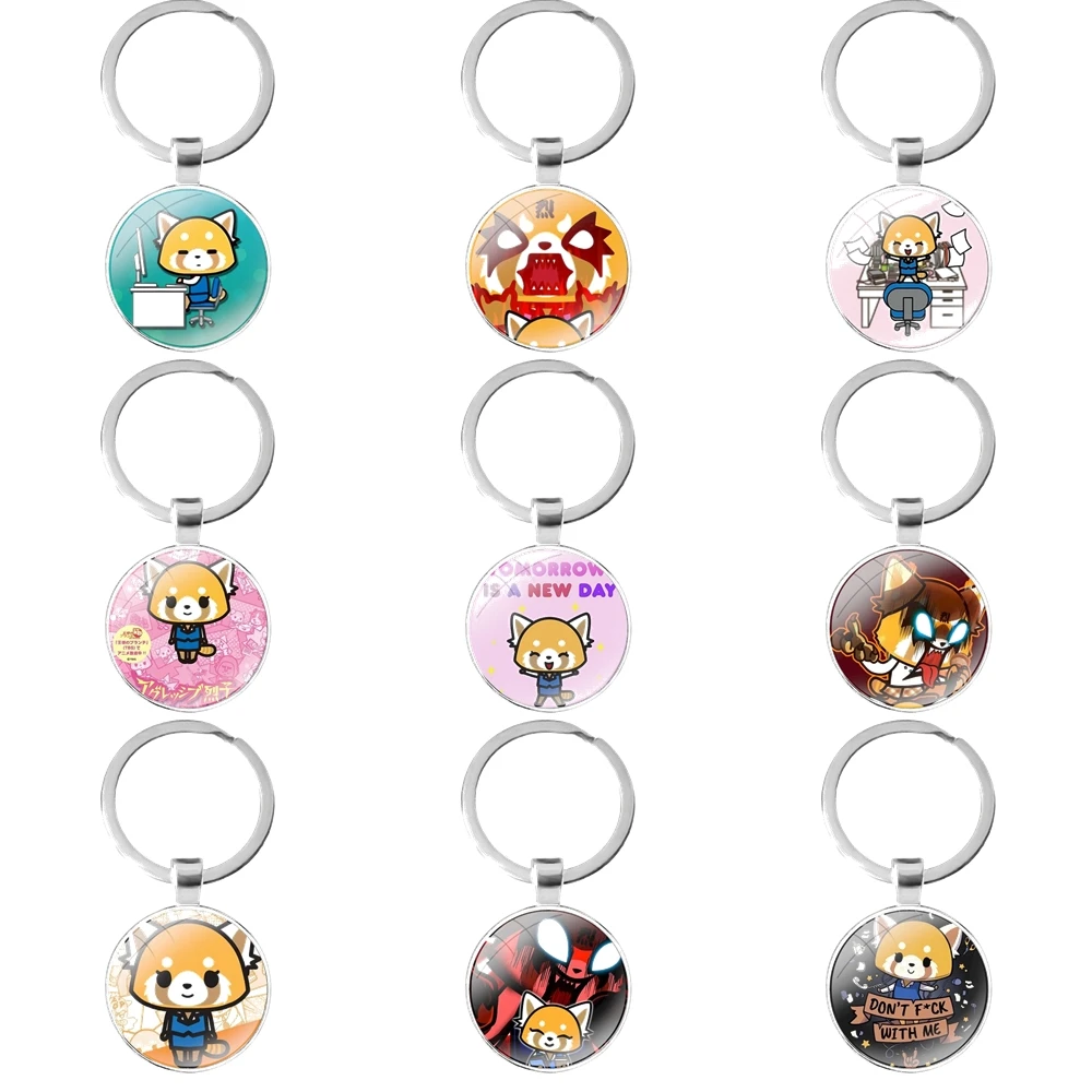 glass-cabochon-keychain-Bag-Car-key-chain-Ring-Holder-Charms-keychains ...