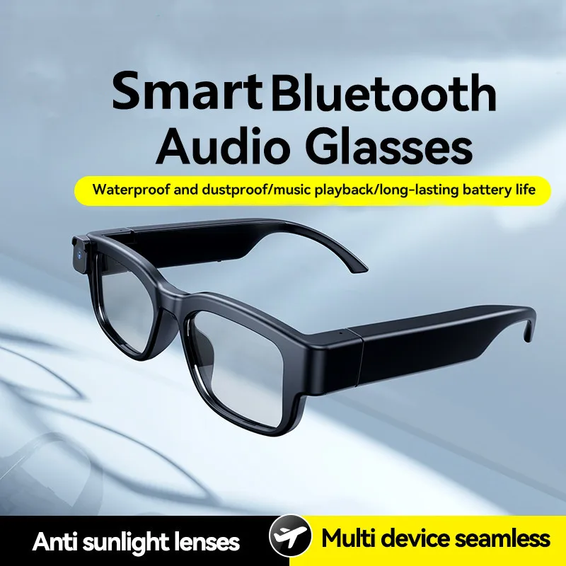 Smart Glasses 200W Pixel Camera Video Recording Noise Reduction AI ...