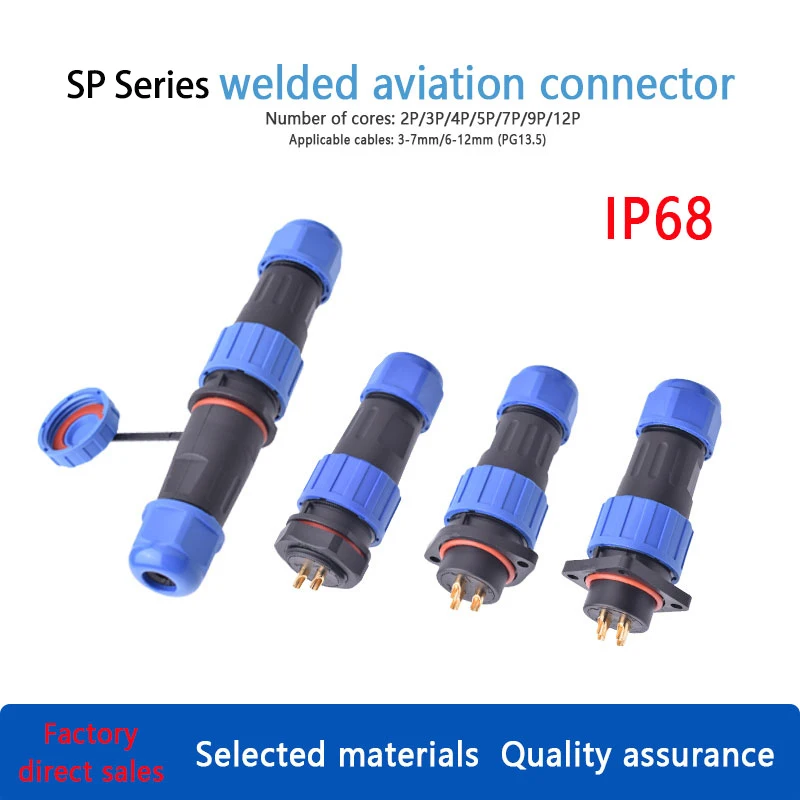 IP68-Waterproof-Aviation-Plug-Connector-2-3-4-5-7-9-12-Pin-Panel-Mount ...