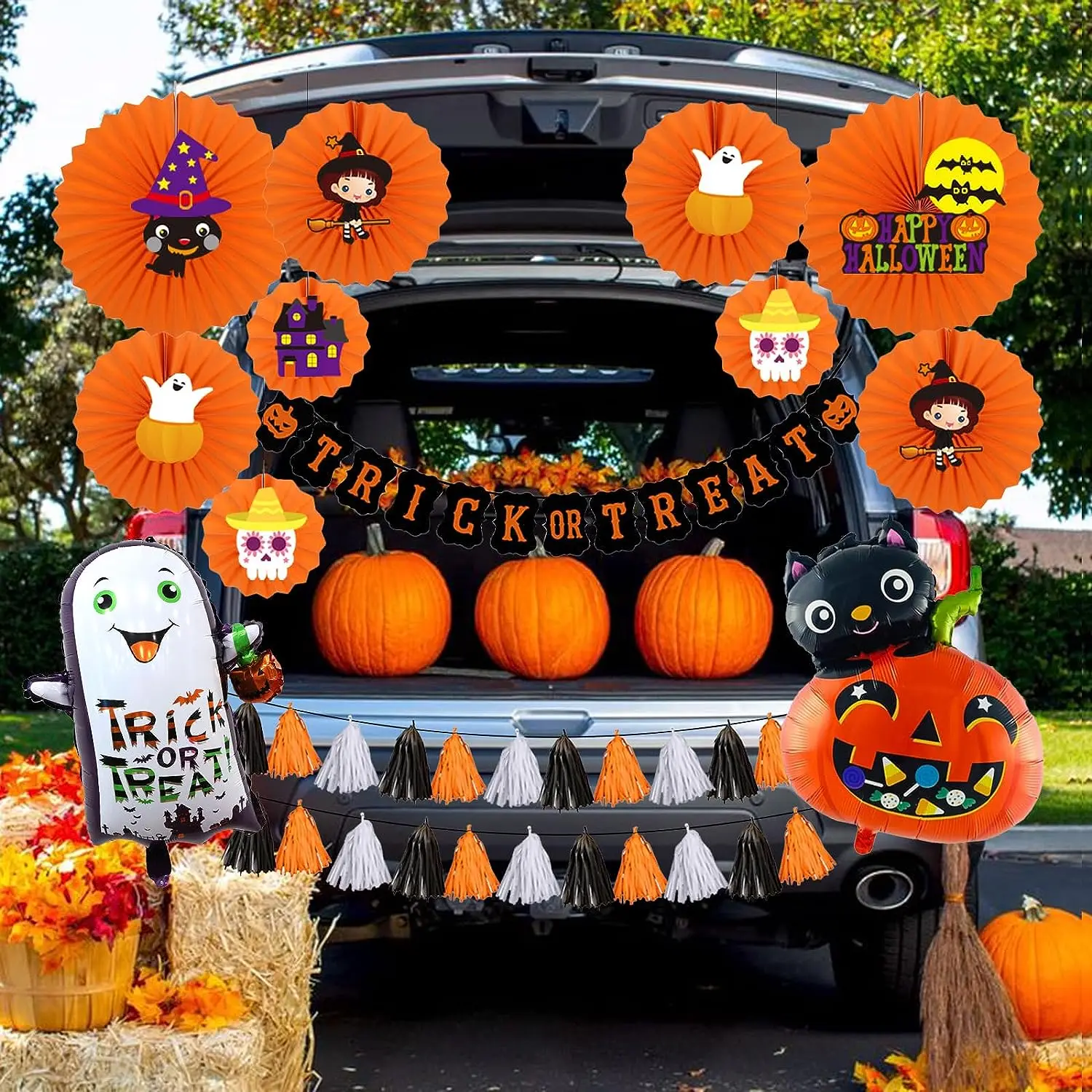 Halloween Trunk Decorating Ideas