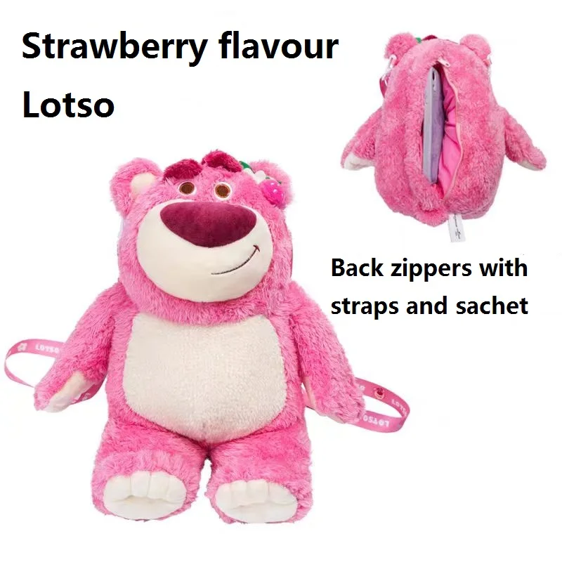 Disney Toy Story 4 Lotso Kawaii fresa fragante oso juguetes de peluche ...