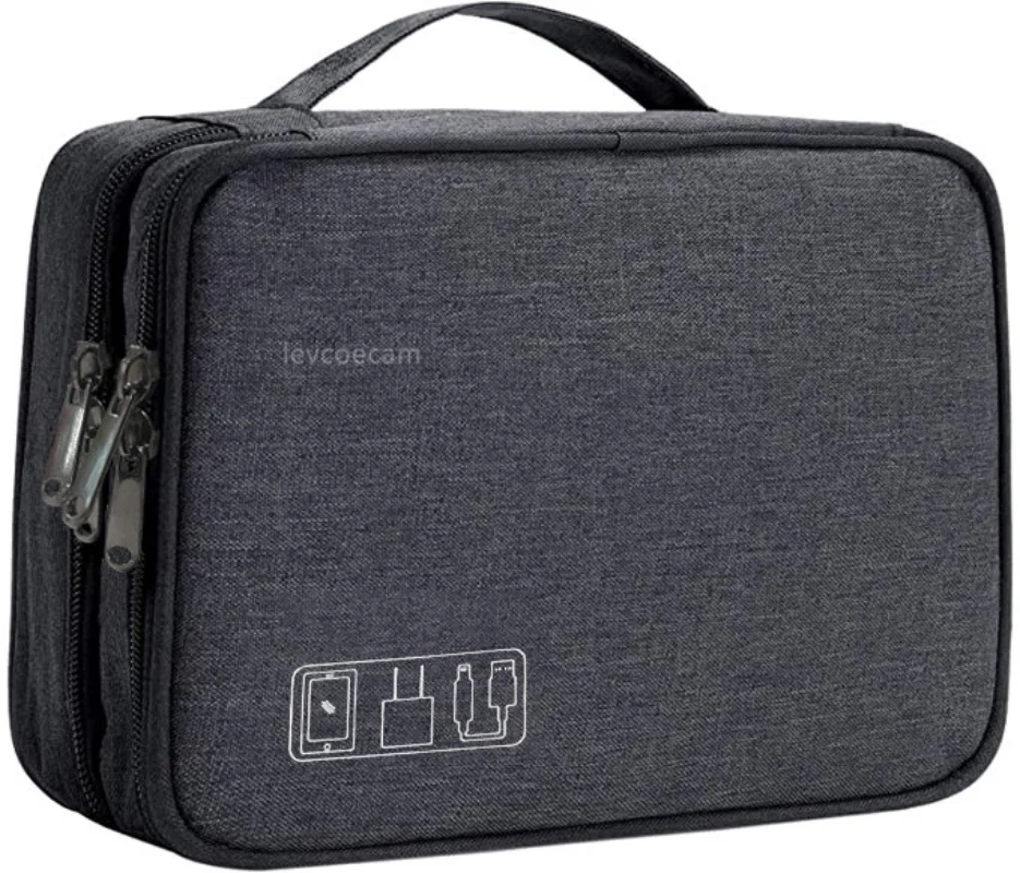 Electronic-Cable-Organizer-Bag-Waterproof-Travel-Storage-Bag-with ...