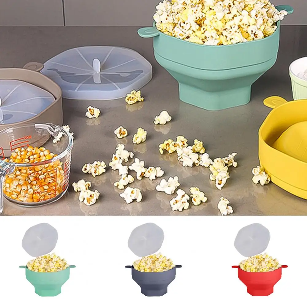 1-Set-Popcorn-Bowl-Food-Grade-Foldable-Large-Capacity-Heat-resistant ...
