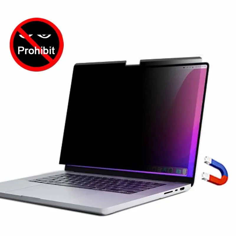 Protetor-de-Tela-de-Privacidade-Magn-tica-para-Macbook-Pro-13-14-16-Air ...