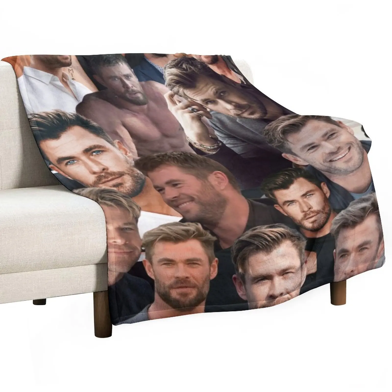 Chris-Hemsworth-photo-collage-Throw-Blanket-bed-plaid-Retro-Blankets.jpg