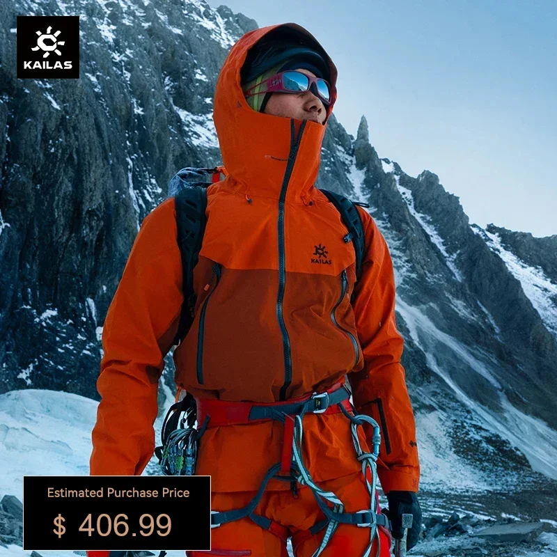 KAILAS-Mont-X-Hard-Shell-Jacket-GTX-Rainstorm-Waterproof-Hooded-Coats ...