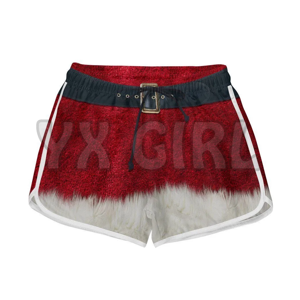 SANTA-CLAUS-CUSTOM-3D-All-Over-Printed-Shorts-Quick-Drying-Beach-Shorts ...