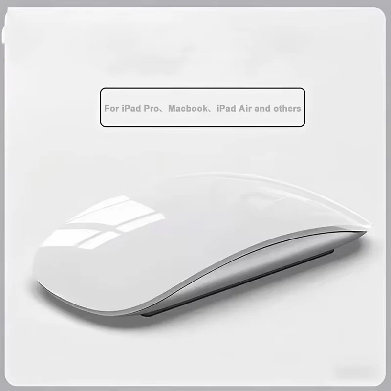 Wireless Bluetooth Magic Computer Mouse Rechargeable Touch Slim ...