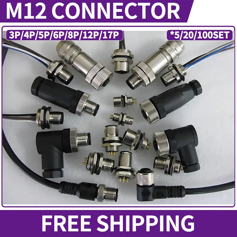 5-20-PCS-M12-Connector-Aviation-Plug-4P-5P-6P-8P-12P-Straight-Right ...