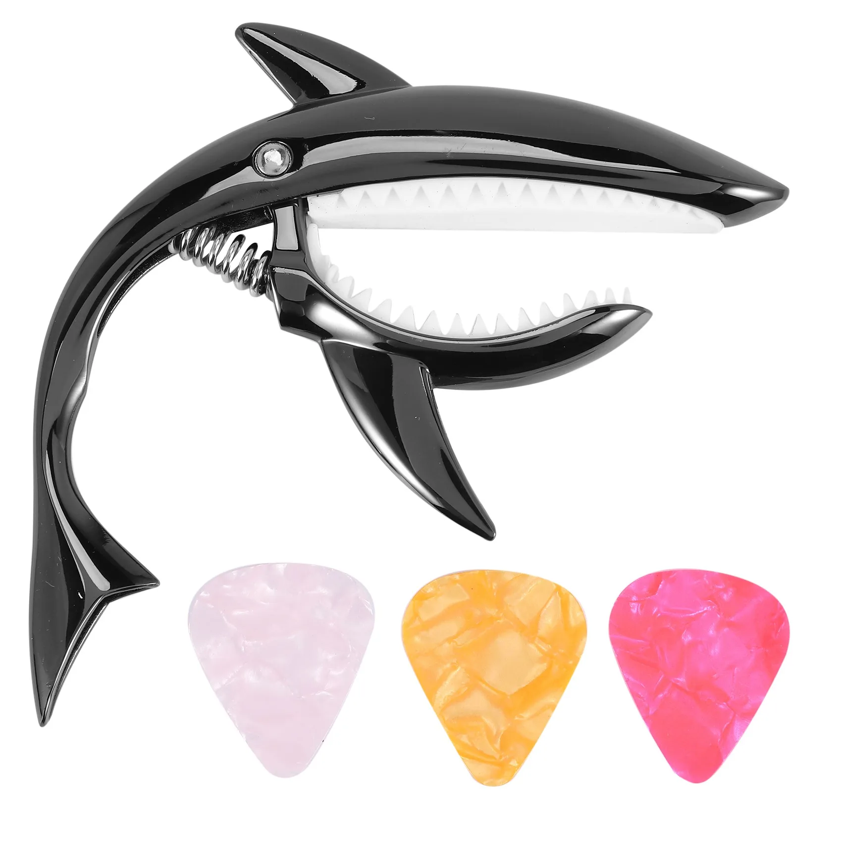 Shark-Guitar-Capo-Zinc-Alloy-Capo-for-Acoustic-Electric-Classical ...