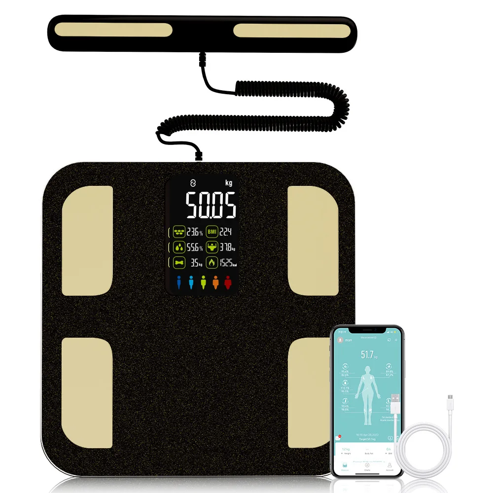 Portable Smart Body Fat Composition Scale Full Body Fat Scanner jpg