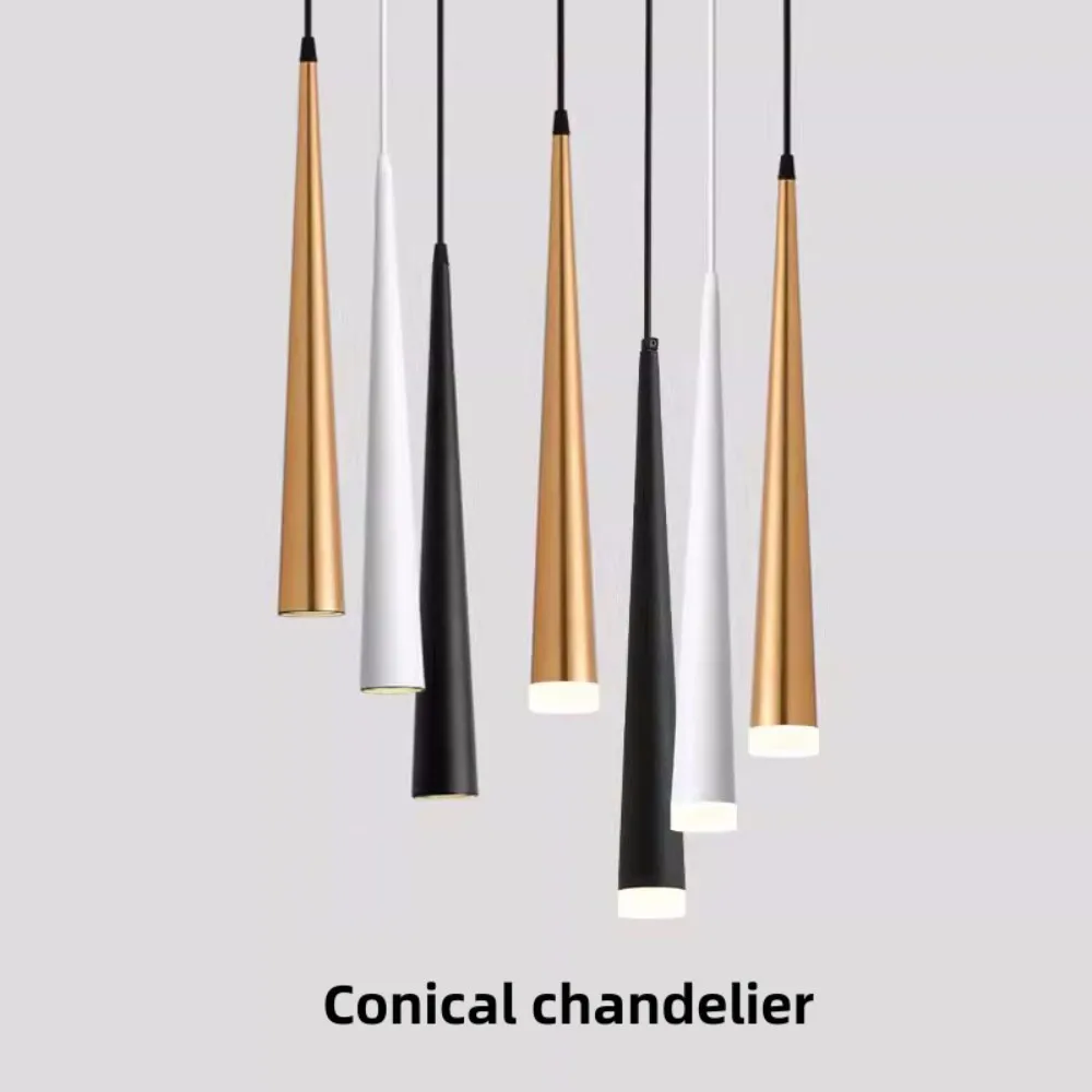Modern-Conacal-LED-COB-Pendant-Light-Aluminum-Metal-Home-7W-12W-Hang ...