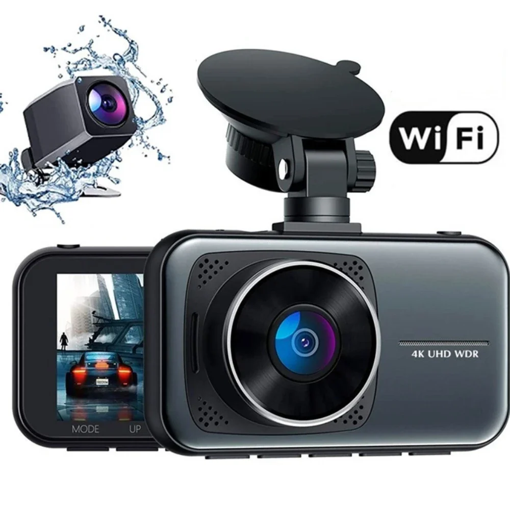 Dash-Cam-4K-Camera-for-Car-Video-Recorder-with-Wifi-24h-Parking-Monitor ...