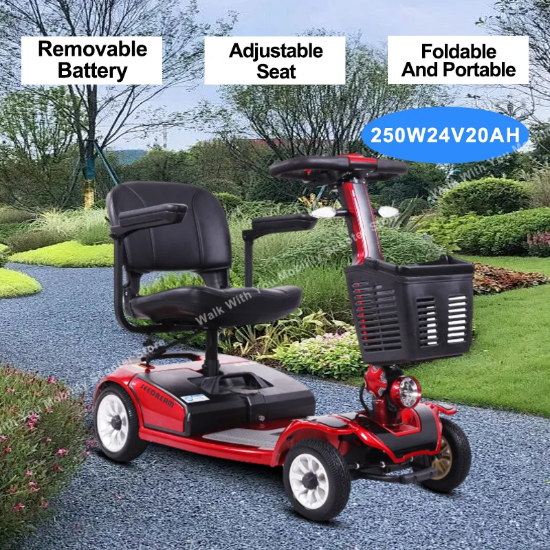 New-Mobility-Scooter-Folding-Disabilities-Elderly-Adult-Handicap ...