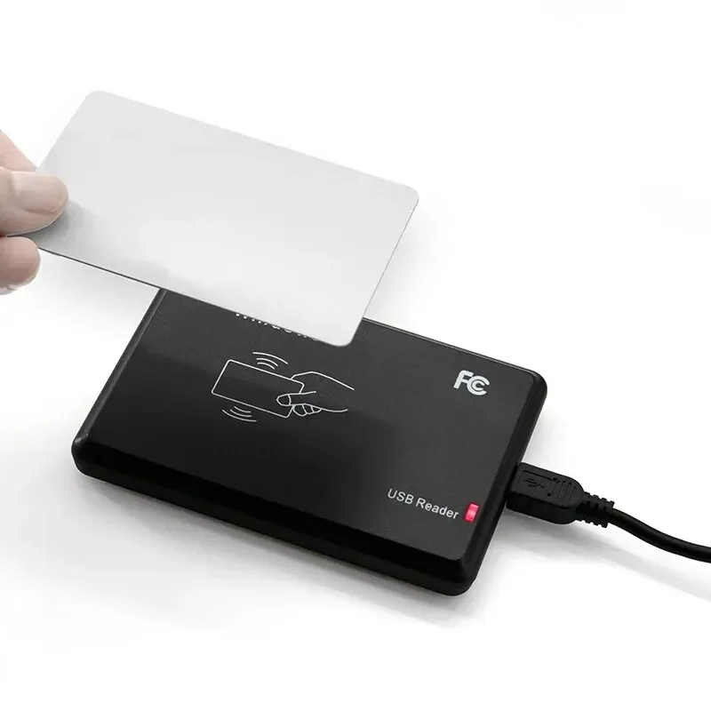 Dual Frequency RFID Card Reader 125KHz 13.56MHz USB Interface Access ...
