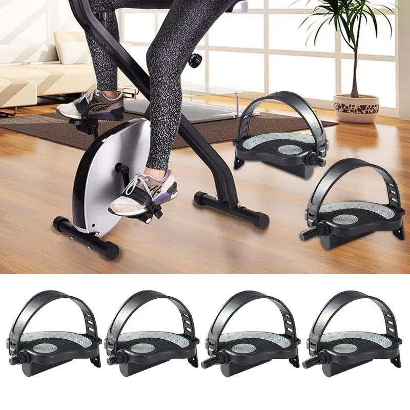 Indoor-Bicycle-Pedals-1-2-Stable-Road-Bike-Pedals-With-Straps-Universal ...