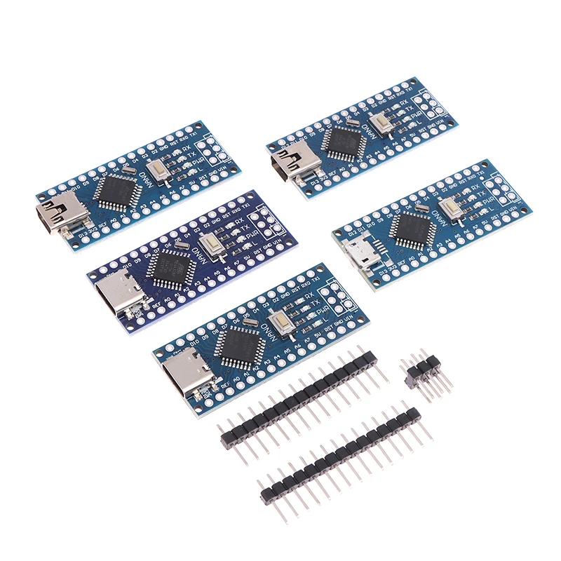 Placa-de-microcontrolador-MINI-USB-para-Arduino-V3-0-ATmega328P-CH340G ...