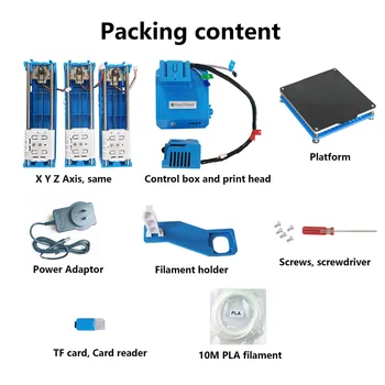 EasyThreed 3D Printer K9 Mini Desktop Children 3D Printer 100*100*100mm ...