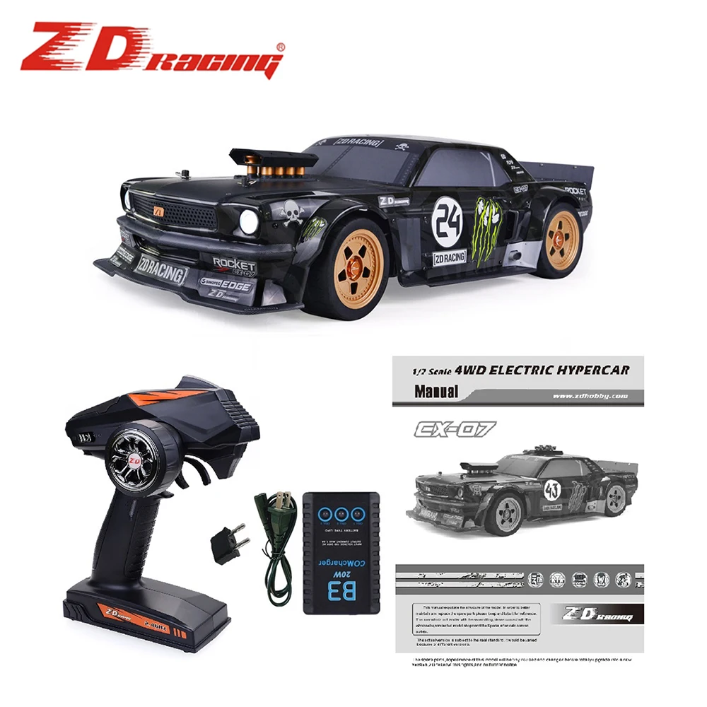 子供と大人のための高速電気レーシングカー,zdレーシングカーex07 1/7 4wd,フラットスポーツ,高速,制御|ラジコンカー ...