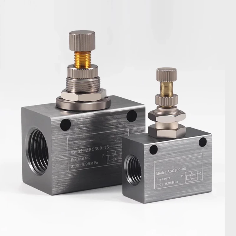 ASC100-06-200-08-300-10-15-Pneumatic-One-Way-Throttle-Valve-Adjustable ...