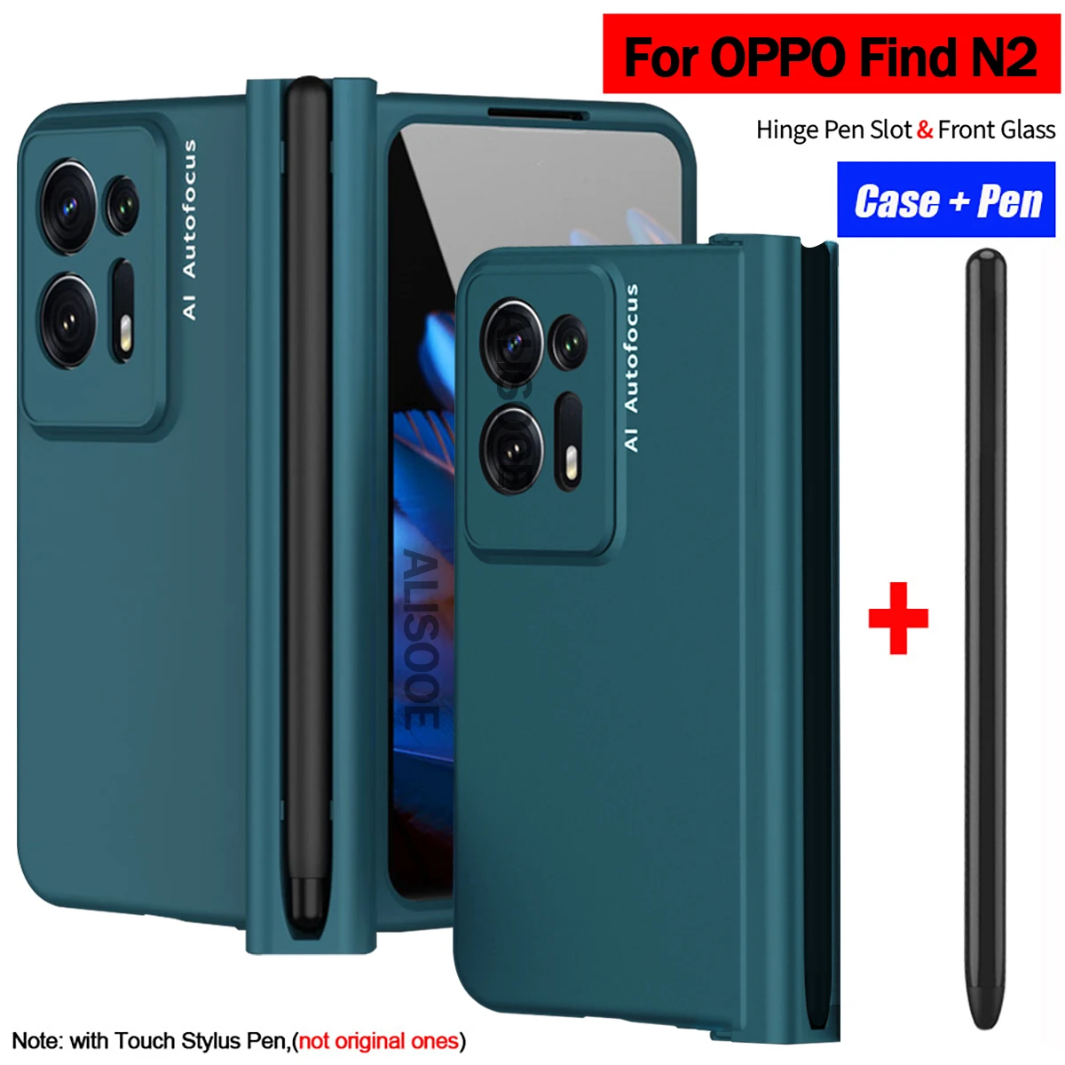 with-Touch-Stylus-Pen-For-OPPO-Find-N2-5G-Case-Hinge-Pen-Slot-Front ...