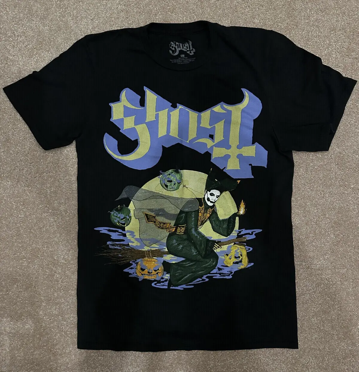 GHOST-BC-Band-B-C-Papa-IV-Cardinal-Copia-T-SHIRT-Small-Official-New-S ...