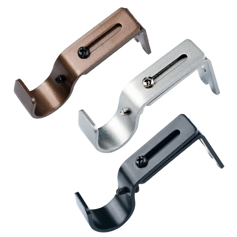 2-Pcs-Heavy-Duty-Curtain-Drapery-Rod-Bracket-Extendable-Hang-Curtain ...