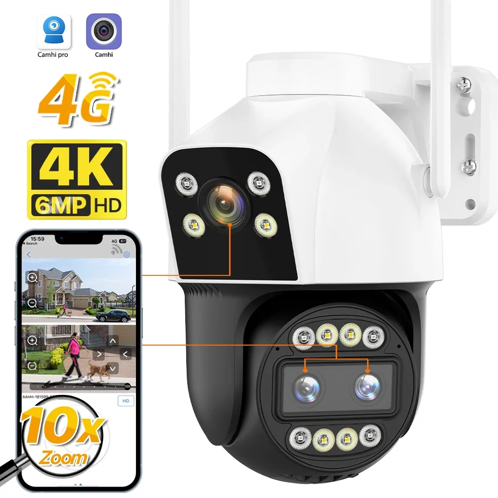 4G-SIM-Card-IP-Camera-4K-HD-10X-Zoom-WIFI-PTZ-Camera-Three-Lens-Dual ...