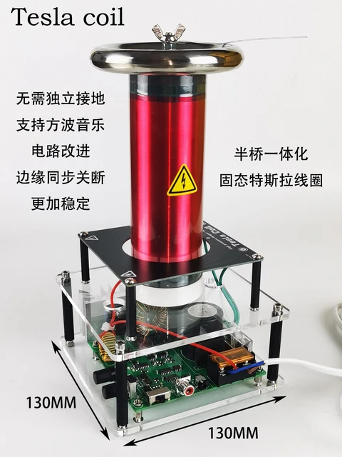 Tesla Coil With Tesla