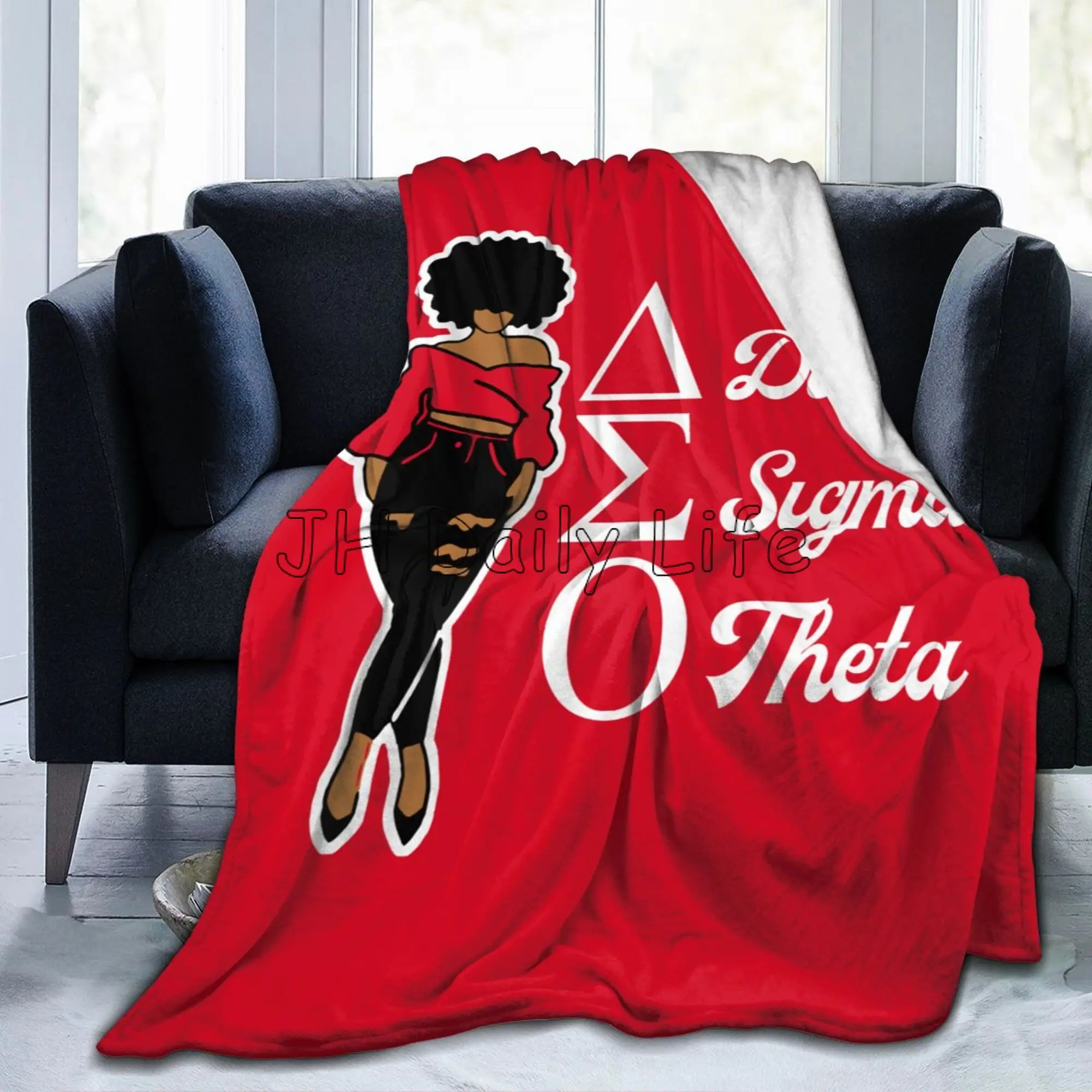 Delta-Sigma-Theta-Sorority-Gifts-manta-de-lana-Ultra-suave-y-acogedora ...