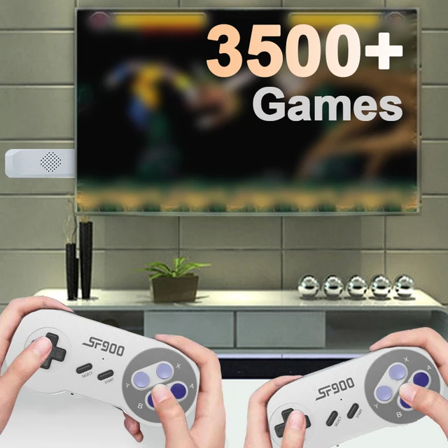 VILCORN 16-bit 8 BIt Wireless Dendy Retro TV Game Console For Super ...