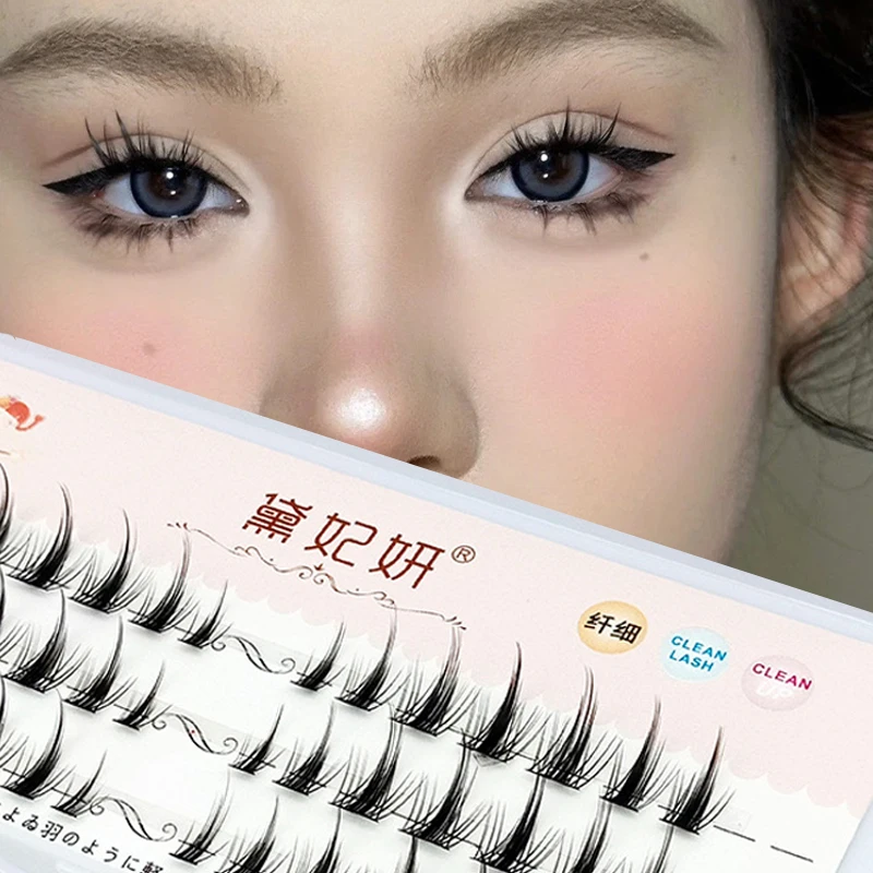 3D-Grafting-Fake-Eyelashes-Makeup-Individual-Lashes-Cluster-Spikes-Lash ...