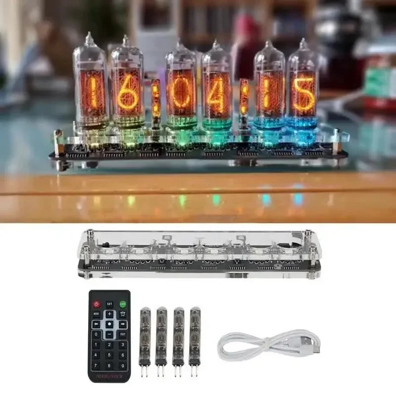 M-dulo-de-Rel-gio-Glow-Tube-com-Retroilumina-o-Nixie-Clock-Acess-rios ...