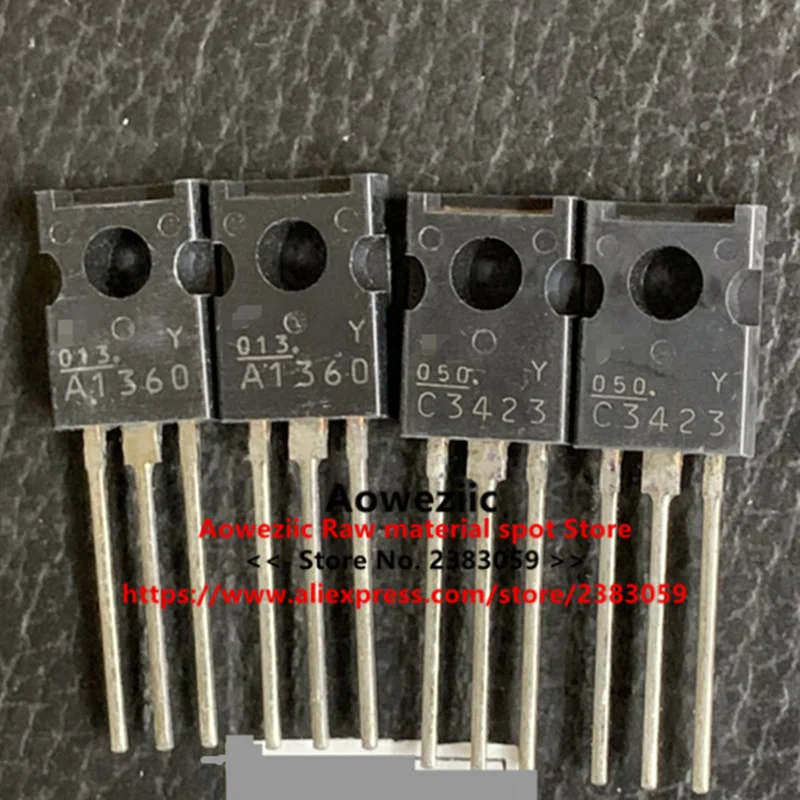 Aoweziic-100-new-imported-original-2SA1360-2SC3423-A1360-C3423-TO-126-Medium-power-sound ...