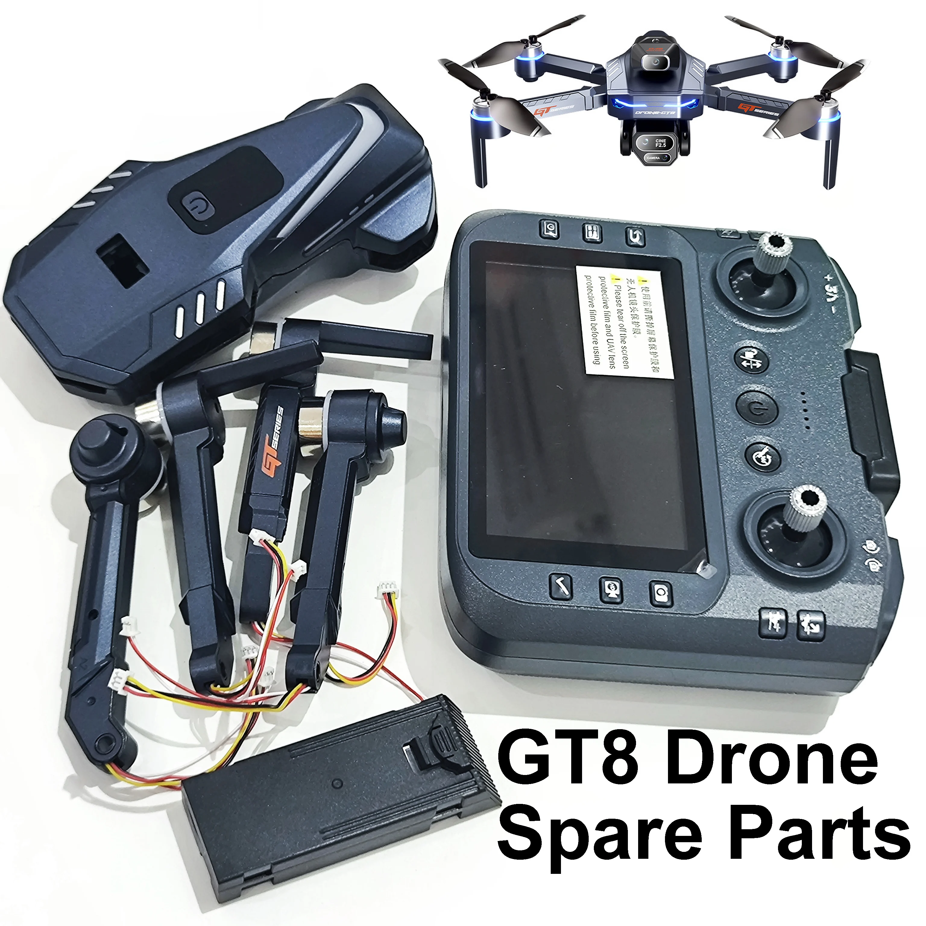 GT8 Foldable Drone Brushless Motor RC Quadcopter Spare Part Original ...