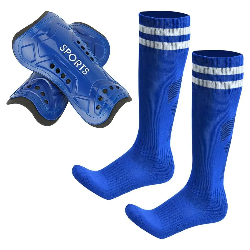 Blue Non Slide Leg Protection Stockings Safe Fit For Football Games blue-non-slide-leg-protection-stockings-safe-fit-for-football-games