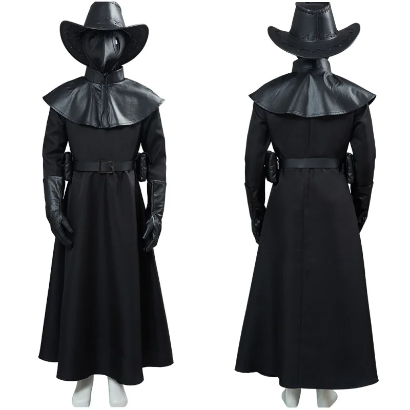 Plague-Doctor-Cosplay-Costume-Outfit-Full-Set-Halloween-Carnival-Suit ...