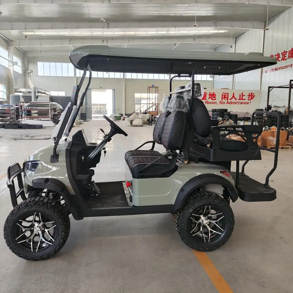 New-48V-72V-Lithium-Battery-Golf-Carts-Electric-4-Seater-5KW-7KW ...