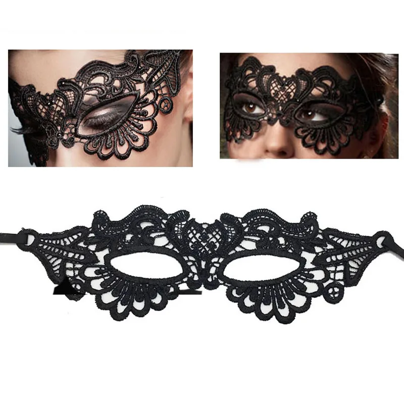 Black-Women-Sexy-Lace-Eye-Mask-Party-Masks-For-Masquerade-Venetian ...