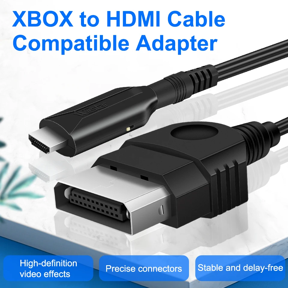 XBOX-to-HDMI-compatible-converter-HD-cable-for-XBOX-original-consoles ...