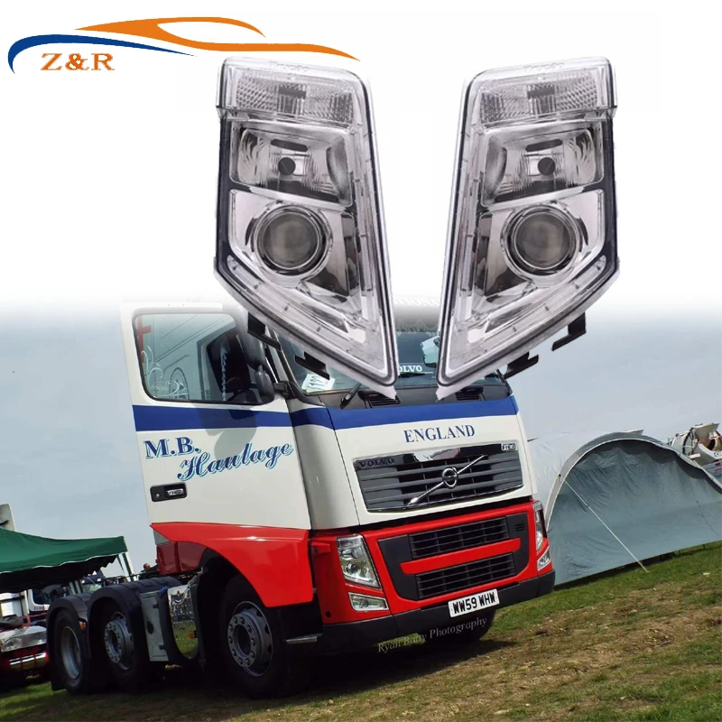 1 PCS truck head Light for volvo FH13 FH16 FM500 FH500 truck head light ...