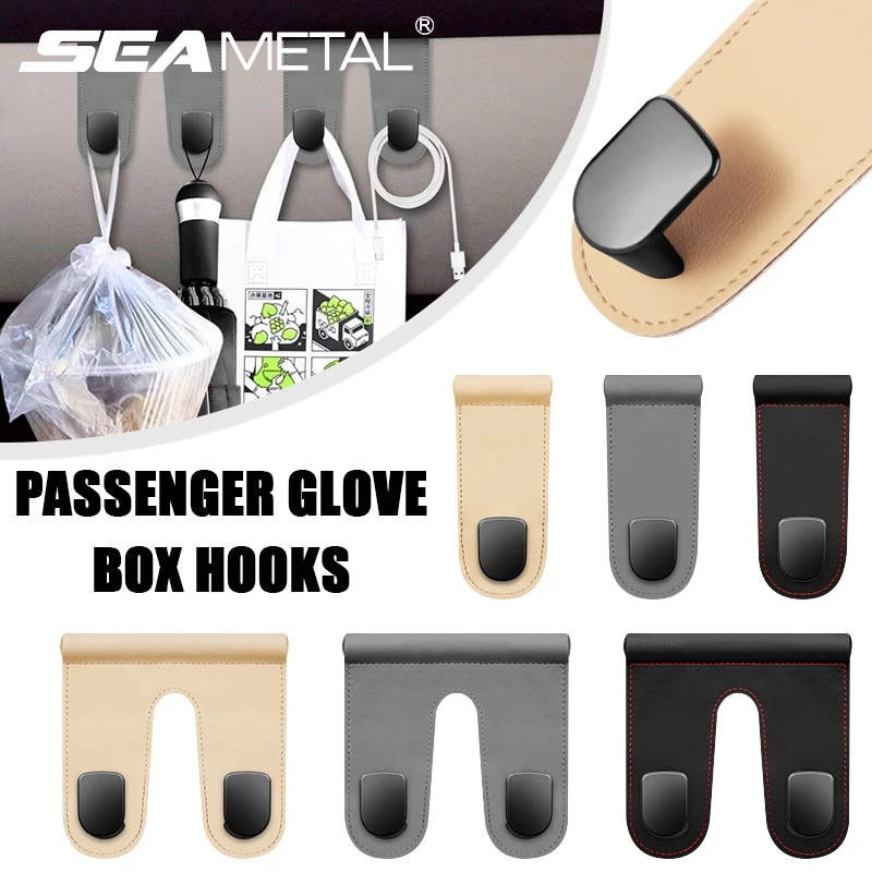 SEAMETAL-Car-Passenger-Glove-Box-Hook-Double-Hook-Purse-Bag-Hanger ...