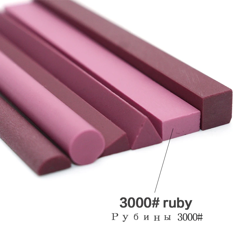 6-Pieces-3000-Grit-Ruby-Knife-Sharpener-Abrasives-Polishing-Whetstone ...